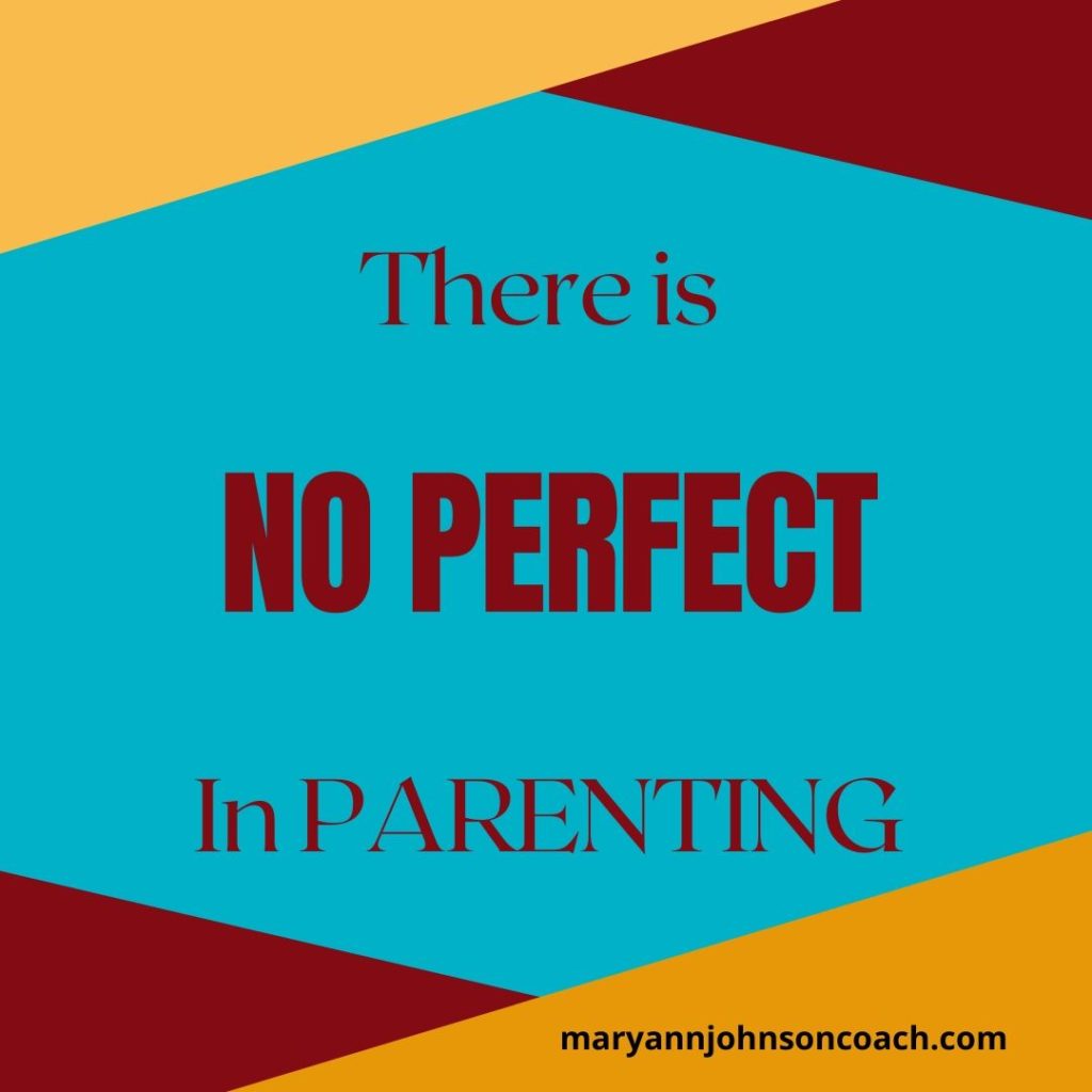 There is NO Perfect in Parenting! – Mary Ann Johnson