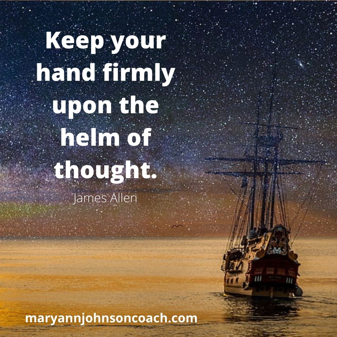 Keep Your Hand On The Helm Of Thought Mary Ann Johnson
