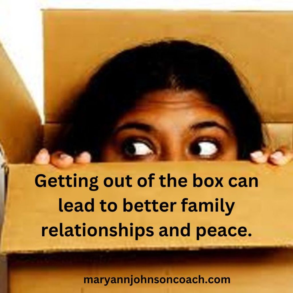 A Story of Classic ‘In the Box’ Thinking – Mary Ann Johnson